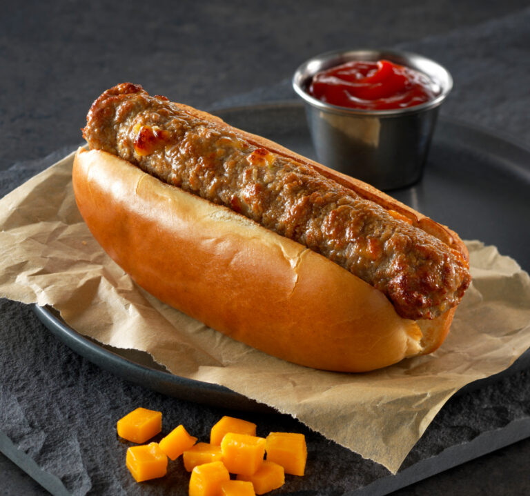 Cheeseburger RollerBites® 2.5 oz, 40pc - Home Market Foods