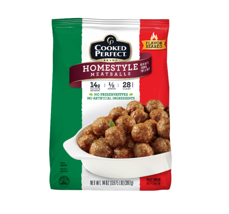Cooked Perfect® Homestyle Meatballs 0.5 oz – 14 oz bag - Home Market Foods