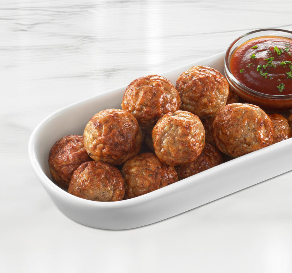 Cooked Perfect® Homestyle Meatballs 0.5 oz – 64 oz bag - Home Market Foods