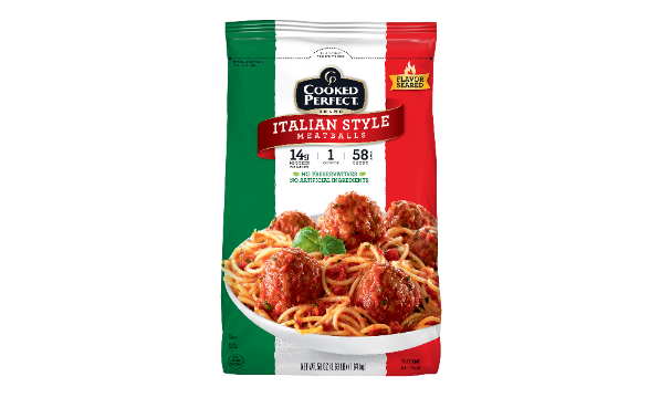 Cooked Perfect® Meatballs | Premium Frozen Meals